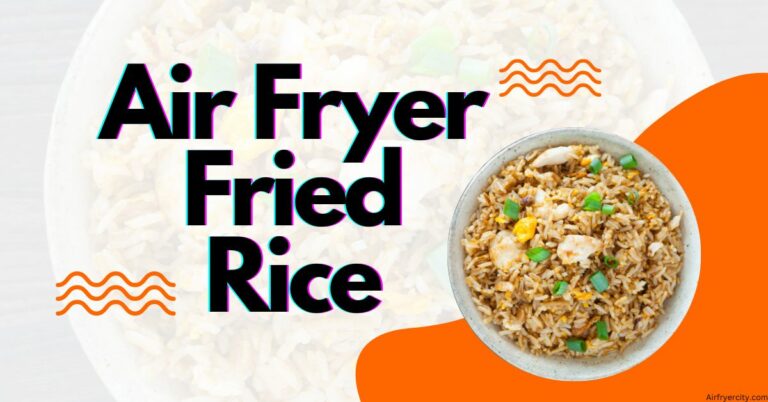 Air Fryer Fried Rice - Air Fryer City